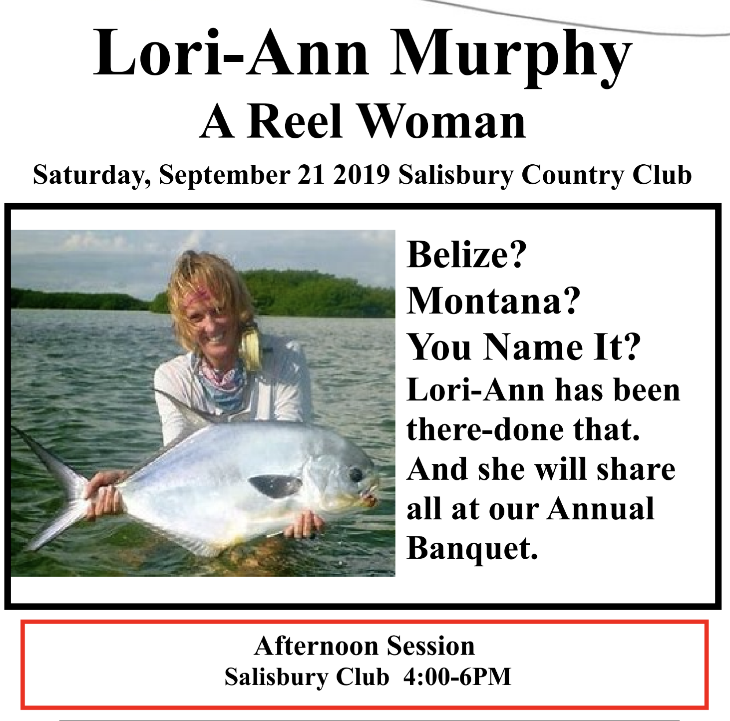 Lori-Ann Murphy Ladies Fly Fishing School Raffle Tickets | Fly Fishers of Virginia